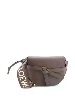 Loewe Gate Dual Shoulder Bag Leather Mini Crossbody Bag