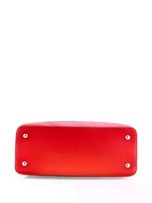LOUIS VUITTON Capucines Bag Leather Mm Satchel