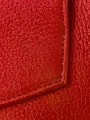 LOUIS VUITTON Capucines Bag Leather Mm Satchel