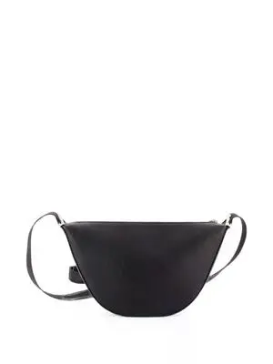Fendi Melon Leather Small Shoulder Bag - Black