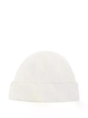 Eleventy Ribbed-knit Beanie Hat