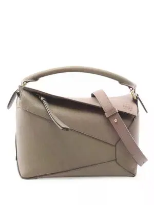 Loewe Puzzle Edge Shoulder Bag - Neutrals