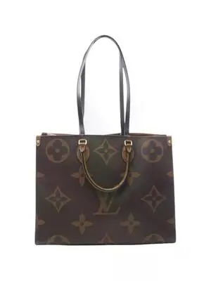 LOUIS VUITTON Monogram Giant On-the-go Tote Bag - Brown