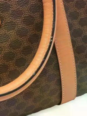 Celine Mini Macadam Boston Handbag