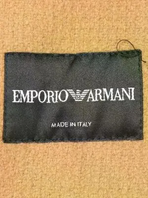 Emporio Armani Cut-off Zip-up Jacket