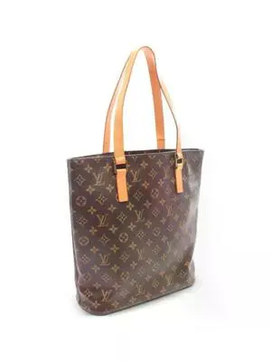 LOUIS VUITTON Monogram Canvas Tote Bag - Brown