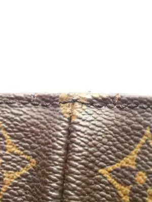 LOUIS VUITTON Monogram Canvas Tote Bag - Brown
