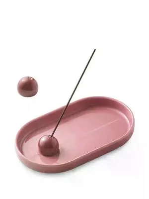 STUDIO THE BLUE BOY Hasamiyaki Incense Holder - Pink