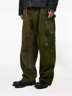 SWJP Paint-splatter Corduroy Trousers