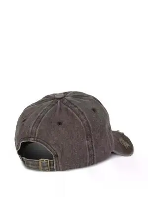 CAPTURE GALLERY Distressed Embroidered Baseball Cap