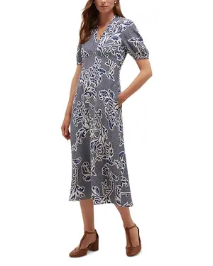 HOBBS LONDON Petites Sidonie Floral Midi Dress