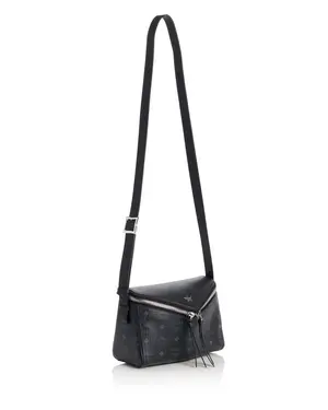 Mcm Small Diamant 3d Visetos Shoulder Bag