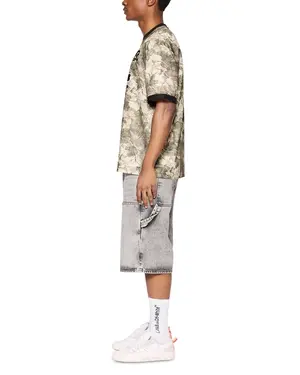 Off-White Ringer Logo Graphic Jersey T-shirt