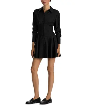 Alice + Olivia Edie Corset Dress - Black