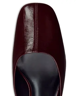 REFORMATION Inez Leather Mules