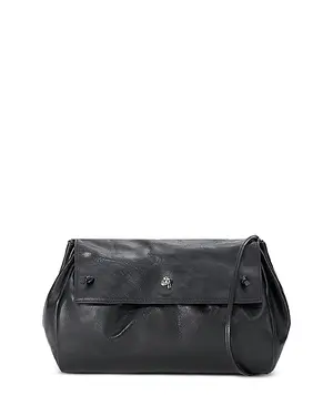 Staud Cy Convertible Leather Bag - Black