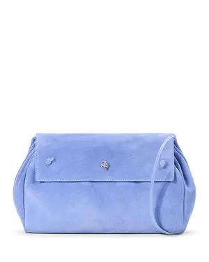 Staud Cy Convertible Leather Bag Cielo