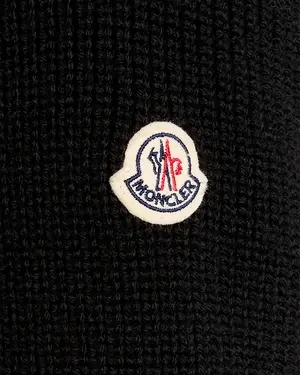 Moncler Diamond Quilted Padded Wool Cardigan