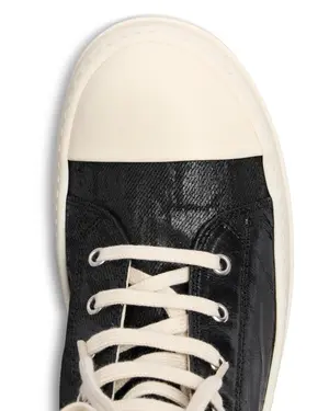 Rick Owens Tower Zip High Top Sneakers