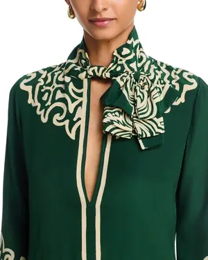 Johanna Ortiz The Windborne Silk Tunic Dress