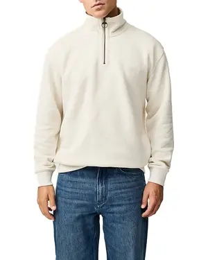 Rodd & Gunn Newfield Fleece Quarter Zip Shirt - Oat