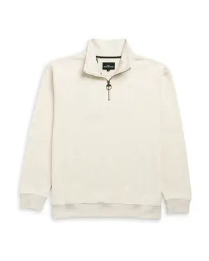 Rodd & Gunn Newfield Fleece Quarter Zip Shirt - Oat