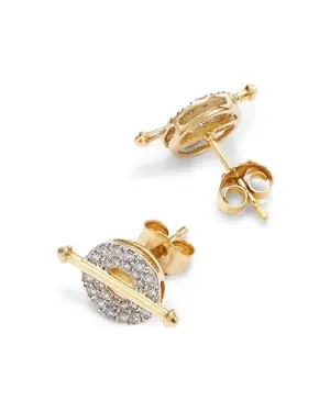 Bloomingdale'S Diamond Statement Stud Earrings In 14k Yellow