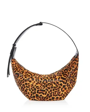 Aqua Print Calf Hair Hobo Bag Exclusive