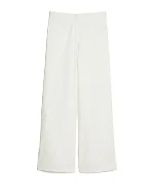 IBLUES Embroidered Wide Leg Trousers