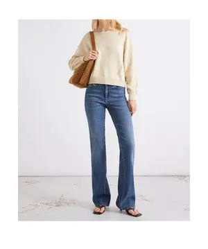 Marella Ribbed Knit Sweater - Nude