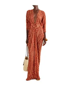 Johanna Ortiz Sensory Tapestry Tunic Maxi Dress