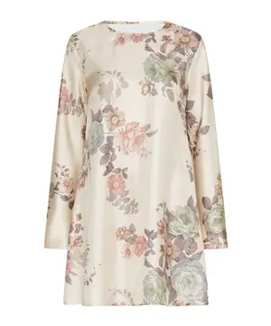 Marella Printed Long-sleeve Dress