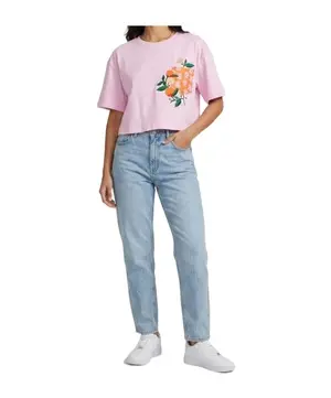 IBLUES Crew-neck T-shirt With Patch Pocket