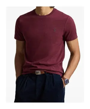 Polo Ralph Lauren Pony Embroidered Crewneck T-shirt - Red