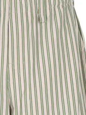Issey Miyake Vertical-stripe Shorts