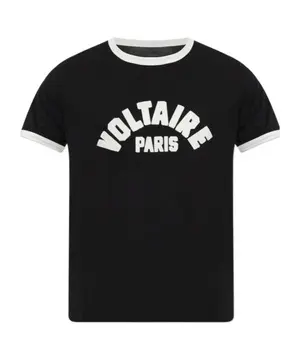 Zadig&Voltaire Logo-print Ringer T-shirt - Black