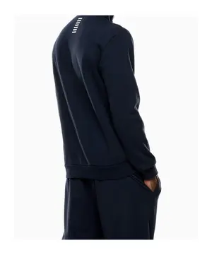 EA7 Cotton-blend Core Identity Sweatshirt