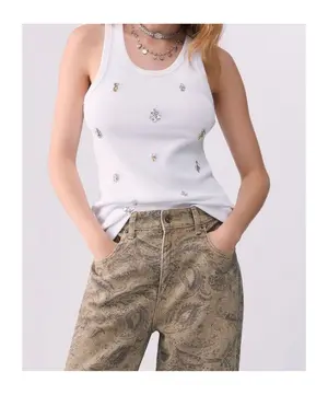 Liu Jo T-shirt With Jewel Decoration