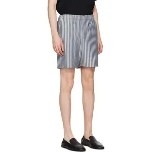 Issey Miyake Striped Jersey Shorts