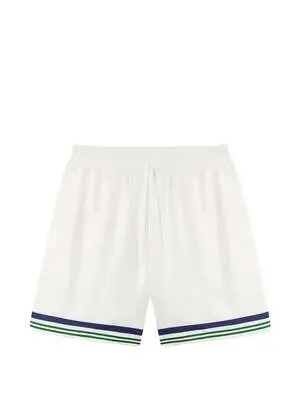 Casablanca Silk Twill Hotel-print Shorts