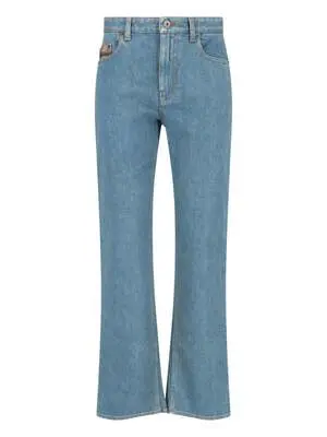 Burberry High-rise Flare Jeans