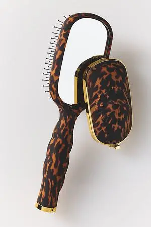 TELETIES Degler Hair Brush For Medium Hair - Tortoise