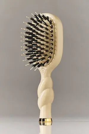 TELETIES Mi Boar Bristle Hair Brush - Tan