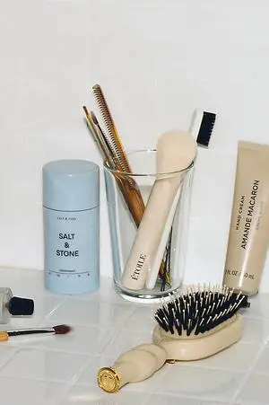 TELETIES Mi Boar Bristle Hair Brush - Tan