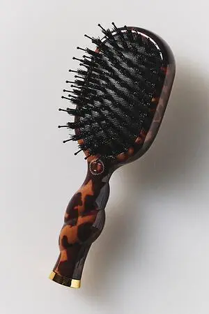 TELETIES Mi Boar Bristle Hair Brush - Tortoise