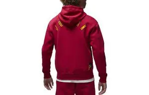 JORDAN Flight Mvp Fleece Pullover Hoodie 'red