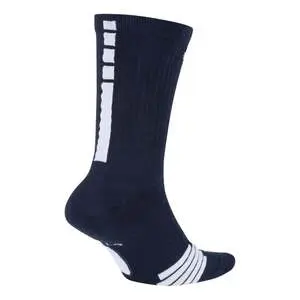 Nike Elite Crew Basketball Socks - Navy Blue