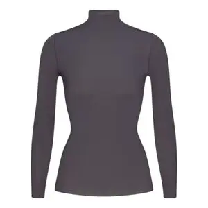Nike X Skims Weightless Layers Mock-neck Long-sleeve Top - Lead