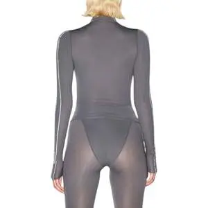 Nike X Skims Weightless Layers Mock-neck Long-sleeve Top