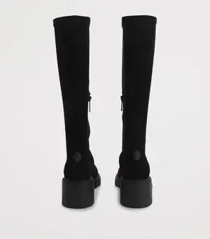 Kurt Geiger Suede Clarence Knee-high Boots